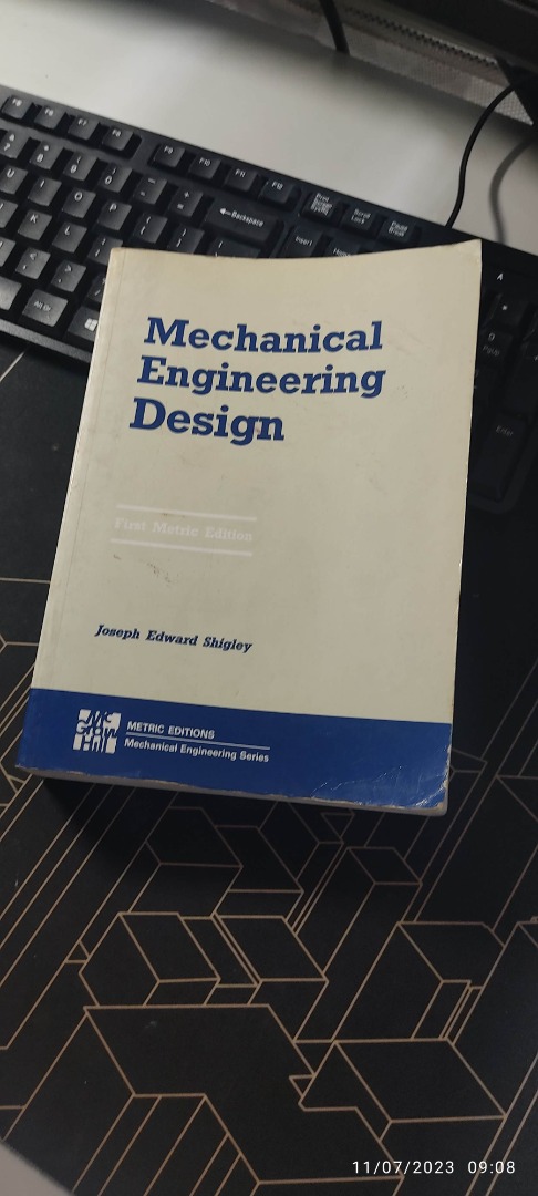 Mechanical Engineering Design by Joseph Edward Shigley, Hobbies & Toys ...