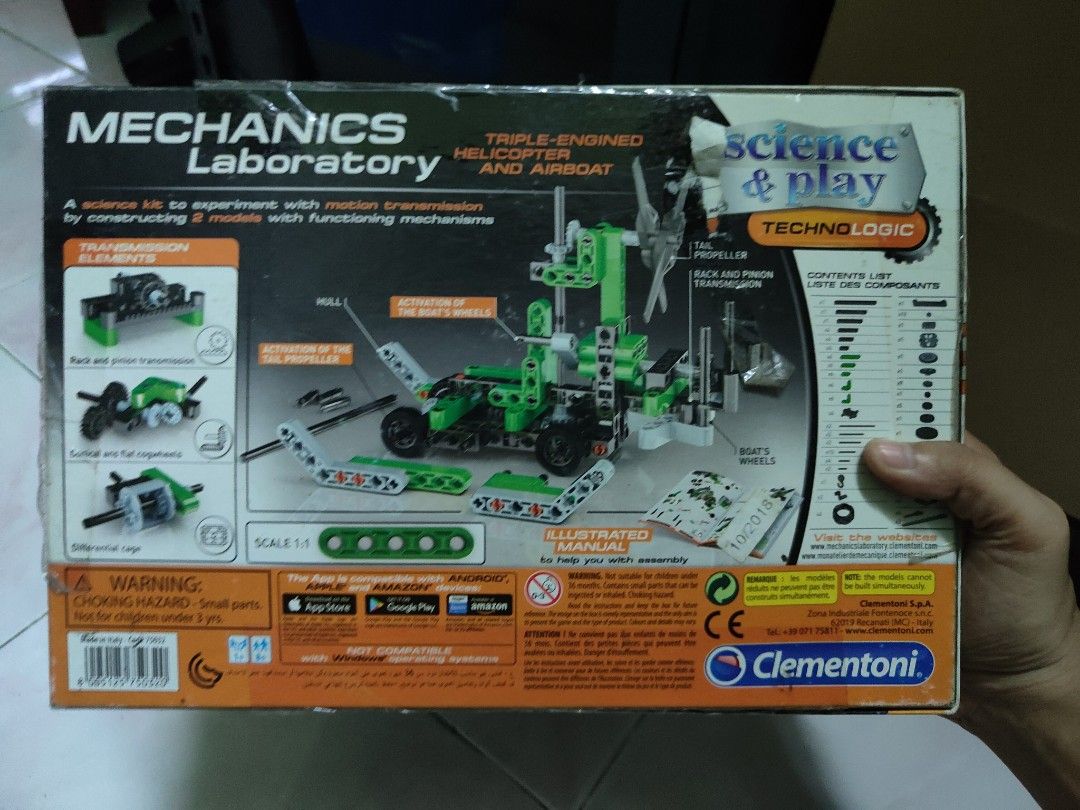 Mechanics laboratory toy helicopter, Hobbies & Toys, Toys & Games on ...