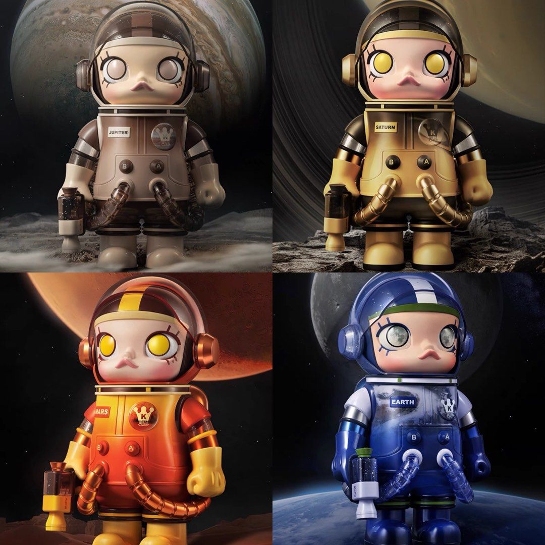 400% MEGA SPACE MOLLY 29.5 cm PLANET SERIES POPMART / FULL SET / SINGLE BLIND BOX / ABLE TO ...