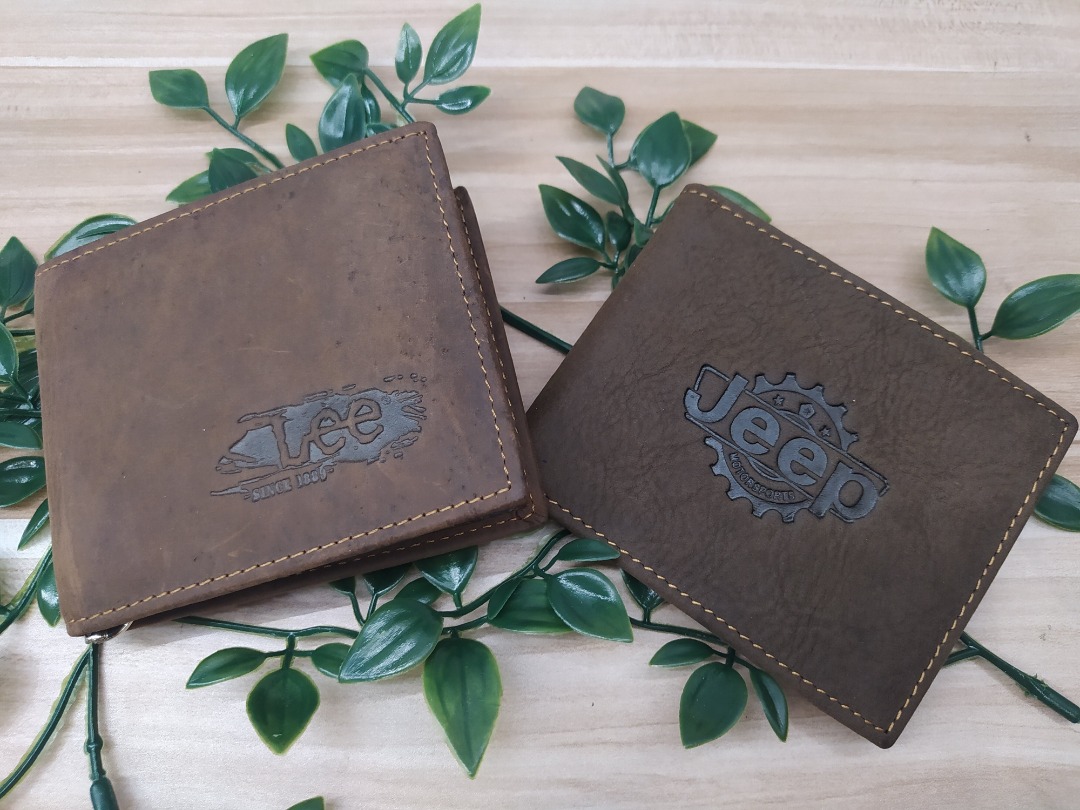 Men Leather Wallet LEE & JEEP, Men's Fashion, Watches & Accessories ...