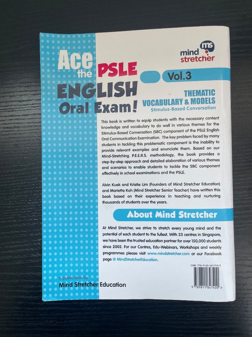 Mind Stretcher Thematic Vocabulary & Models: Stimulus-Based ...