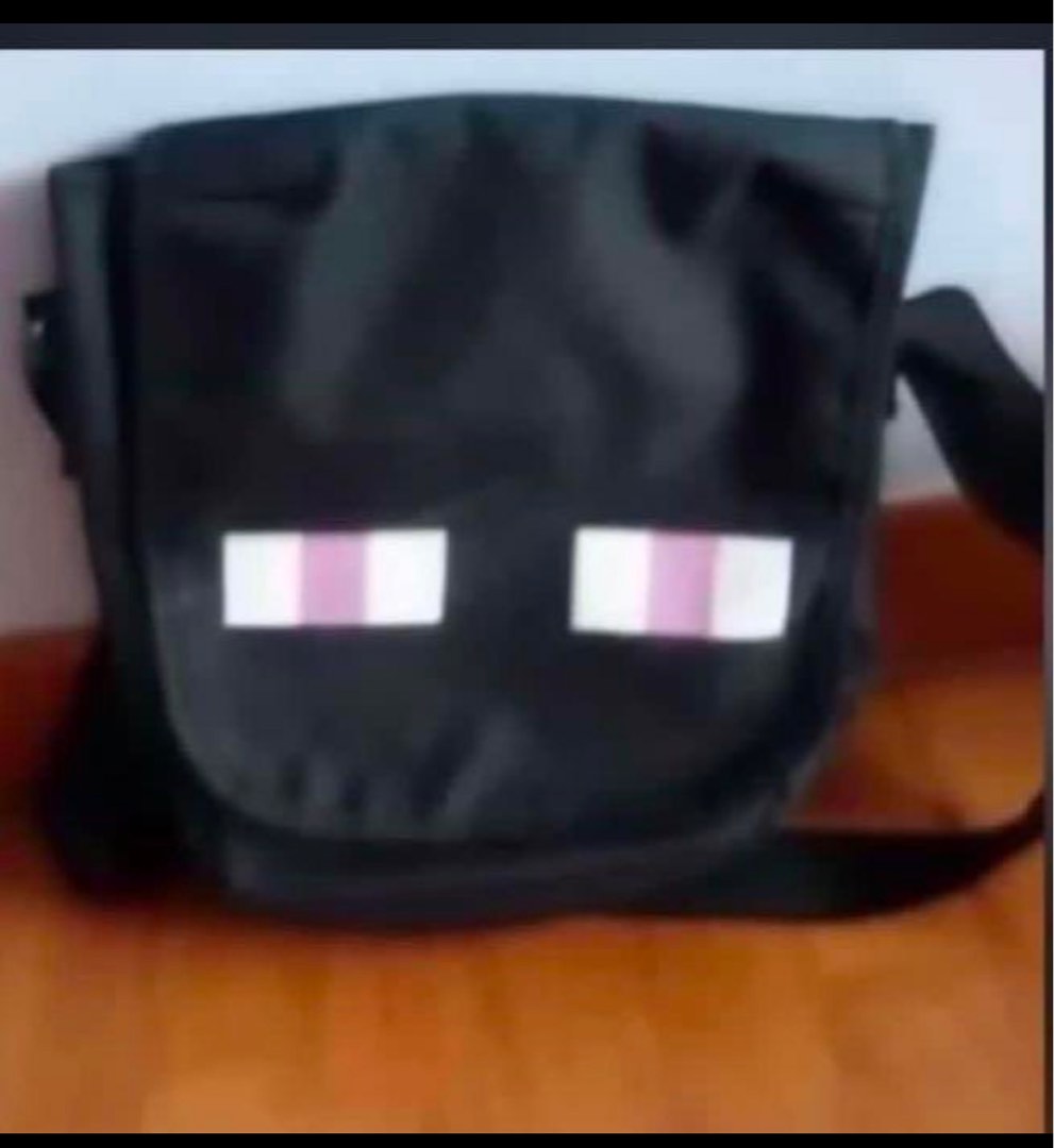 Minecraft bag, Hobbies & Toys, Stationery & Craft, Stationery & School ...