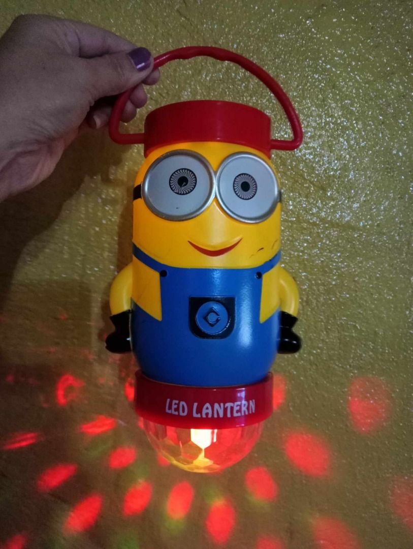 Minions LED Lantern, Furniture & Home Living, Lighting & Fans, Lighting ...