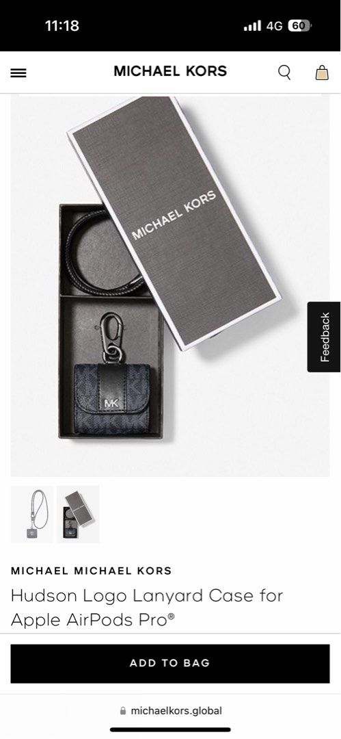 MK lanyard AirPod pro, Luxury, Bags & Wallets on Carousell