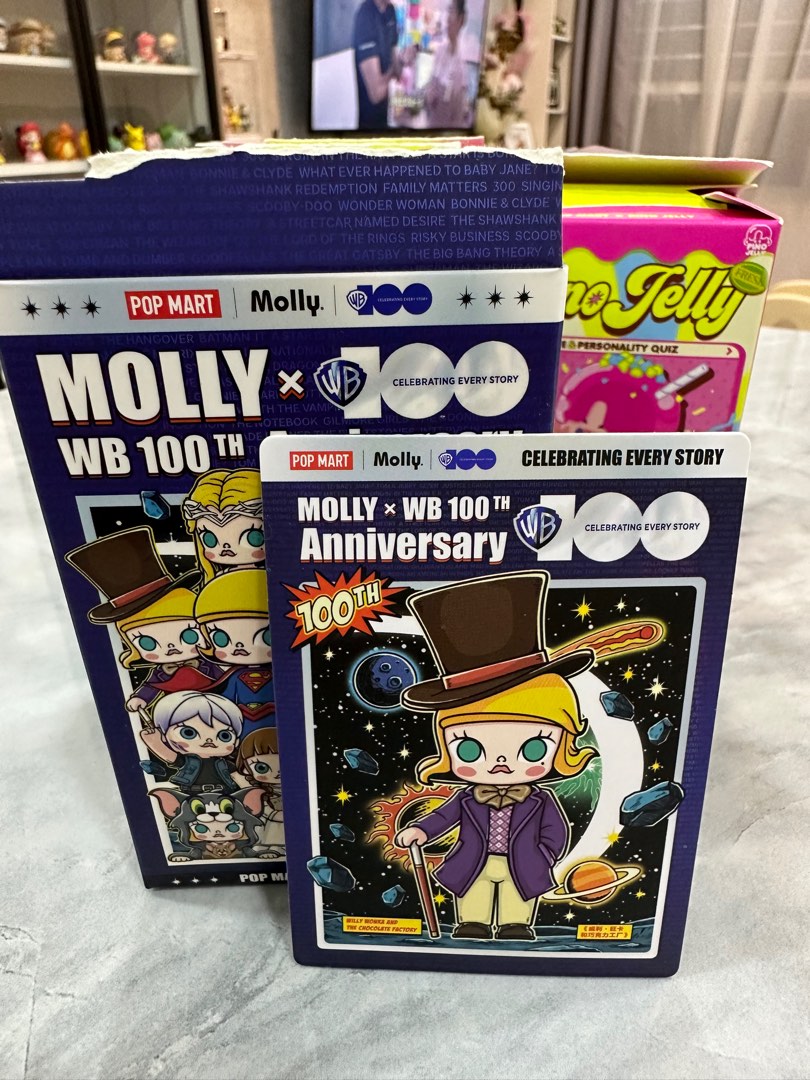 Molly x WB 100th Anniversary - Willy Wonka, Hobbies & Toys, Toys & Games on Carousell