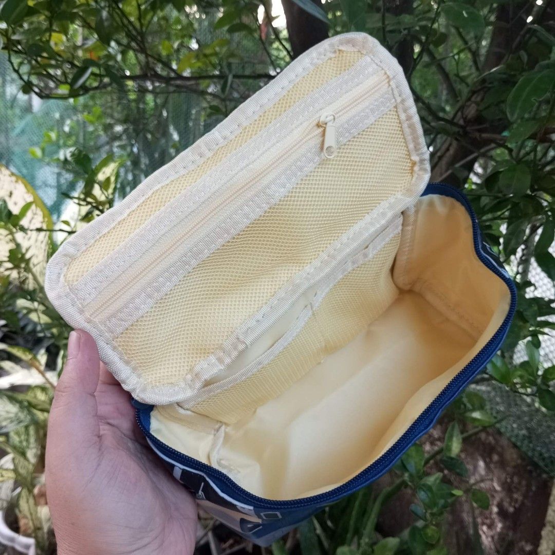 MonoMaster 150th Anniversary of Railway Opening Blue Train Pouch, Women's Fashion, Bags ...