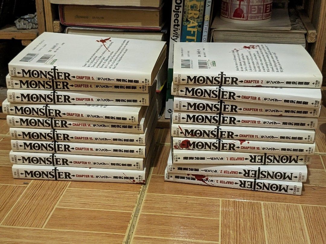 Monster Volumes 1- 18 by Naoki Urasawa Raw Japanese, Hobbies & Toys ...