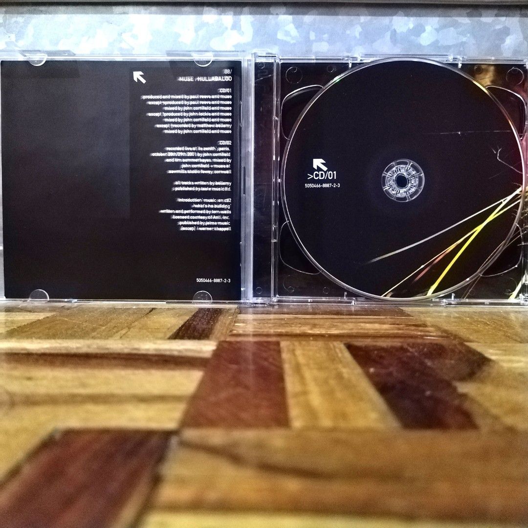 Muse - Hullabaloo Soundtrack 2CD Album, Hobbies & Toys, Music & Media, CDs & DVDs on Carousell