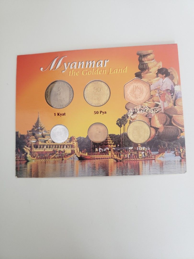 Myanmar the Golden Land Coins Set, Hobbies & Toys, Memorabilia ...