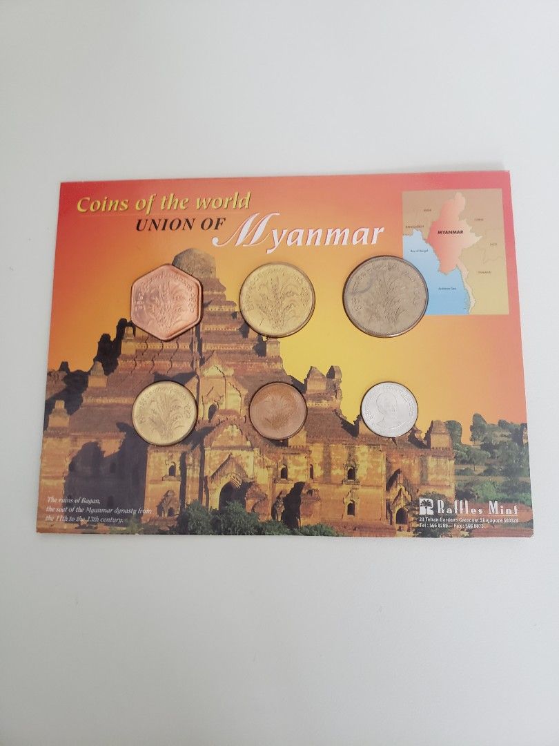 Myanmar the Golden Land Coins Set, Hobbies & Toys, Memorabilia ...