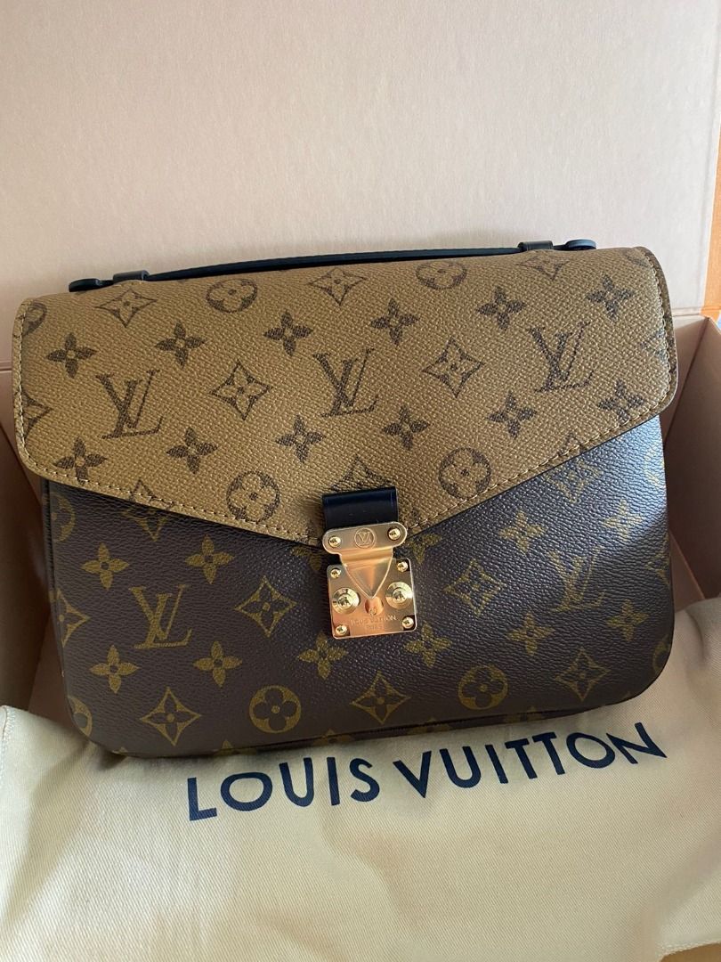 NBU LV Metis Reverse 2022 Complete set db box receipt strap, hardware sealed dv, Barang Mewah ...