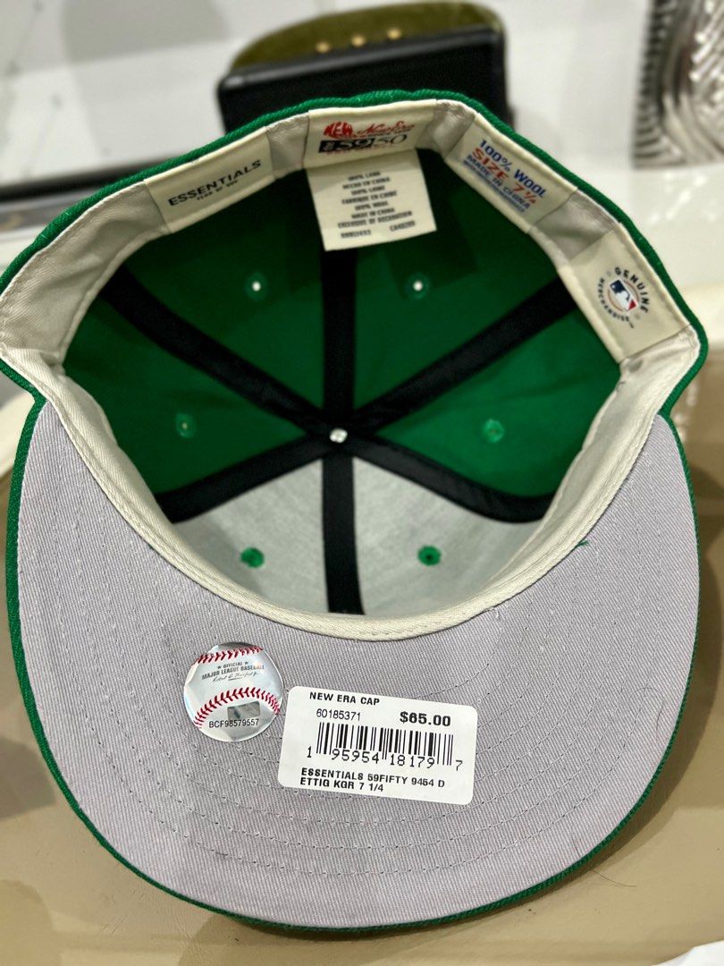 New era FOG Fear of God Essentials 59fifty fitted cap, Men's Fashion ...