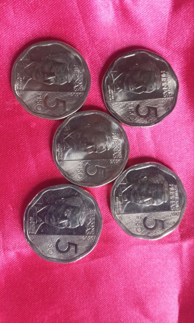 NGC 5 PISO COIN - Andres Bonifacio, Hobbies & Toys, Memorabilia & Collectibles, Currency on ...