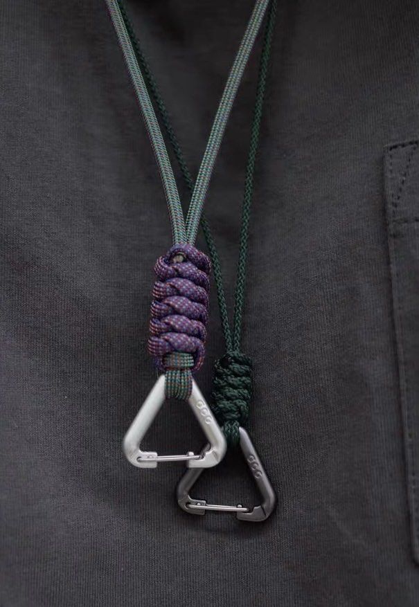 Nike ACG carabiner clip with lanyard, Sports Equipment, Other Sports ...