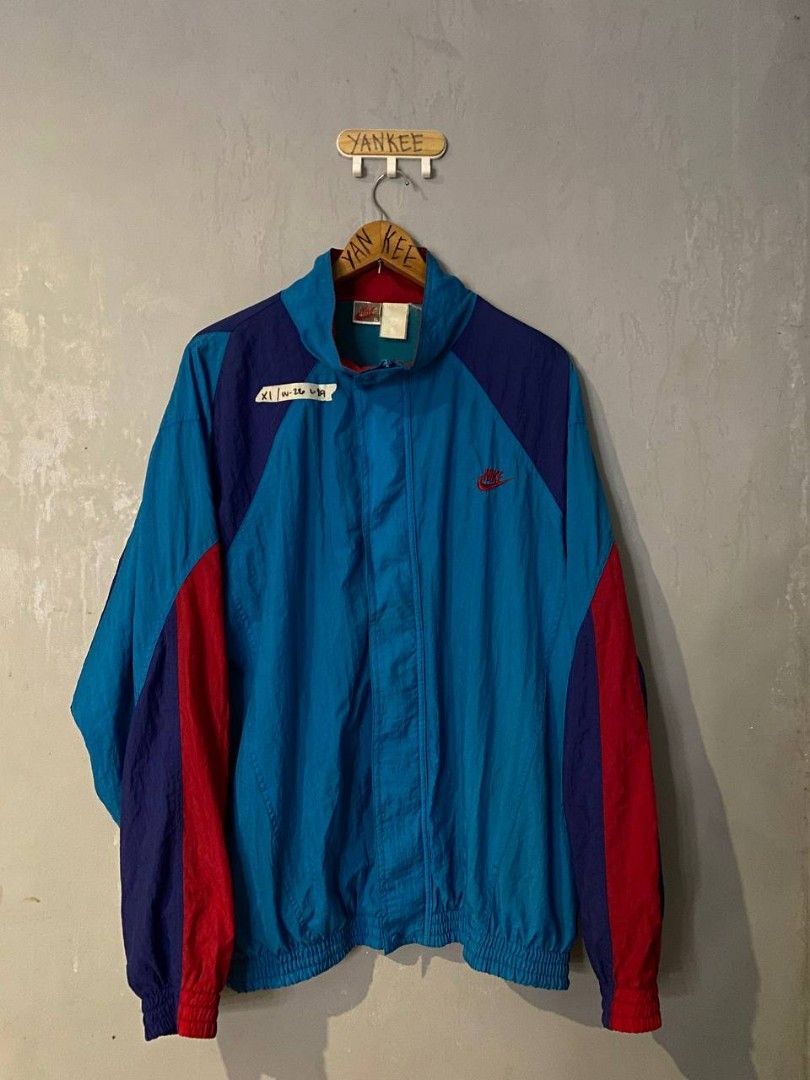 NIKE VINTAGE TRACK JACKET TRI-COLOR, Men's Fashion, Coats, Jackets and ...