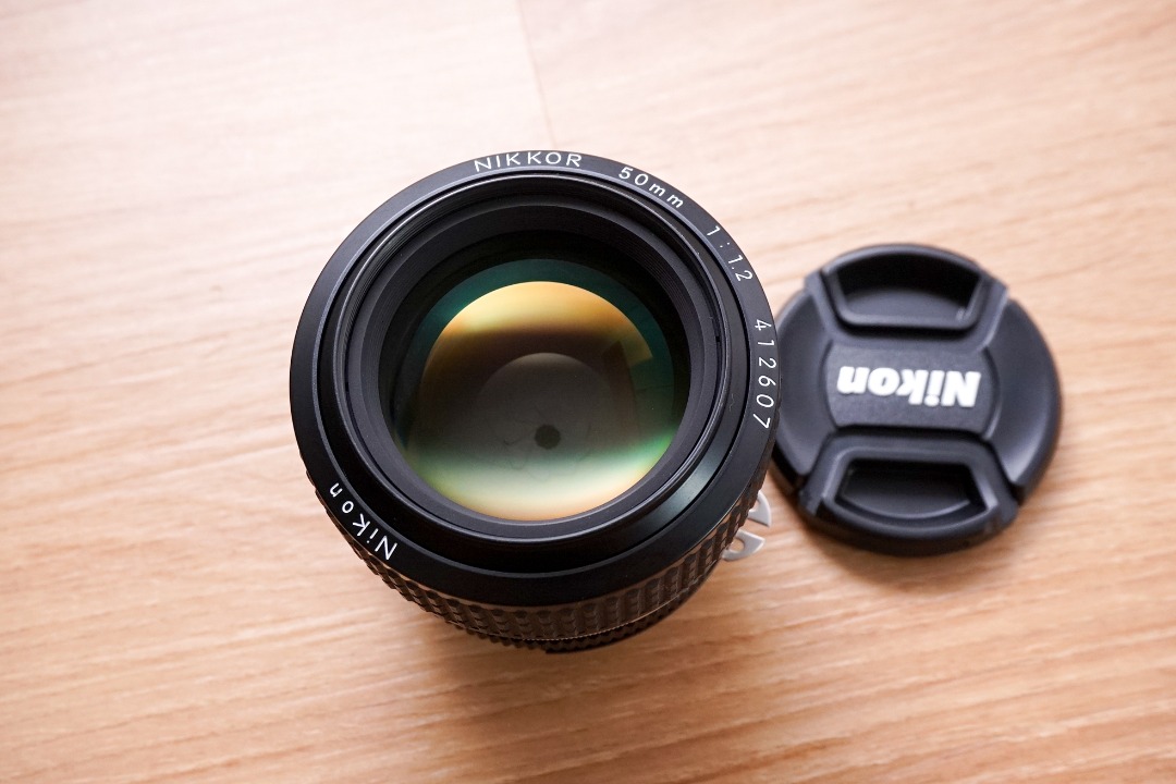 Nikon Nikkor 50mm f1.2 AIS manual focus lens, Photography, Lens & Kits ...