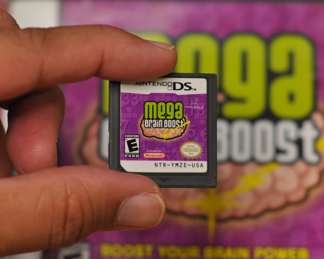 Nintendo DS Mega Brain Boost Game, Video Gaming, Video Games, Nintendo on Carousell