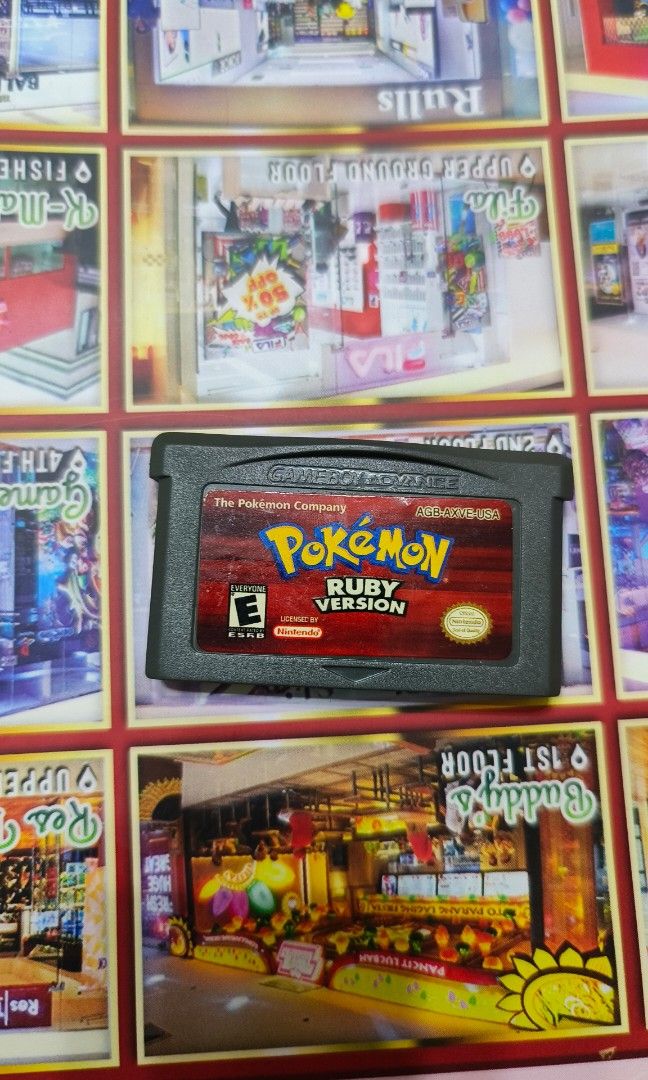 Nintendo Pokemon Ruby version cartridge game boy advance, Video Gaming ...