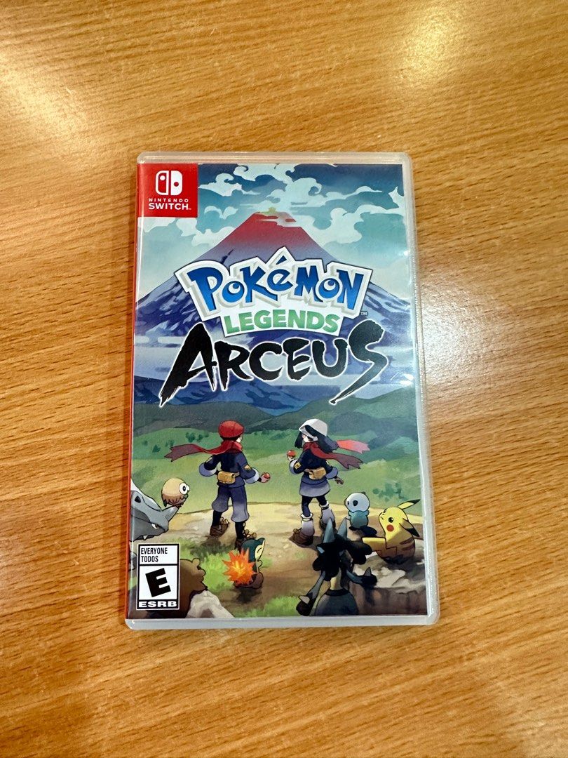 Nintendo Switch Pokemon Sword + Arceus Bundle, Video Gaming, Video Game Consoles, Nintendo on ...