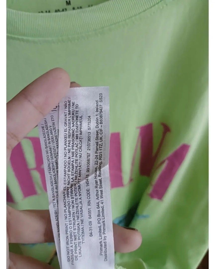 NIRVANA PRIMARK OVERSIZED T-SHIRT DRESS, Women's Fashion, Dresses ...