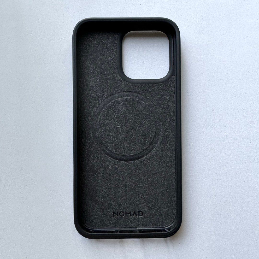 NOMAD Modern Leather Case for iPhone 15 Pro Max By Nomad Leather ...