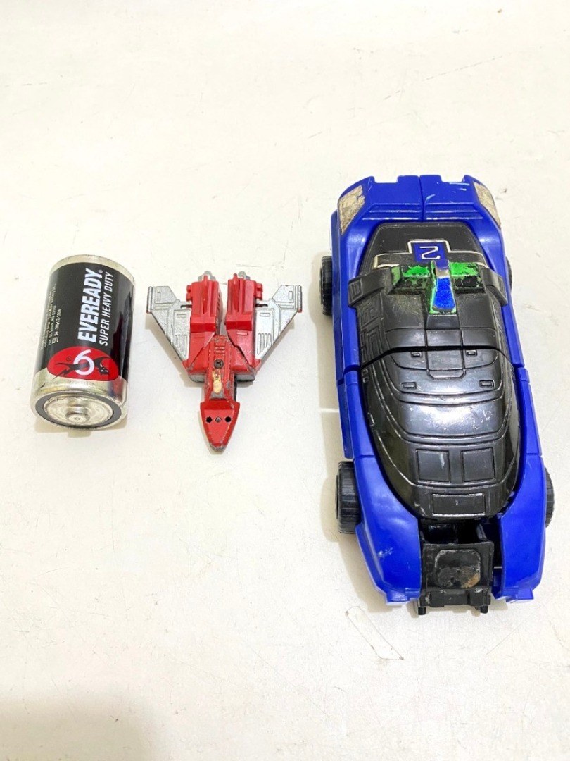 non bandai rv robo blue zord megazord gokin machine robo gobots, Toys ...