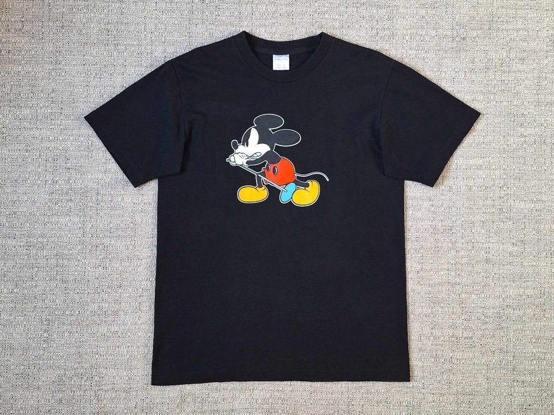 Number (N)ine Mickey Disney Shirt, Men's Fashion, Tops & Sets, Tshirts ...