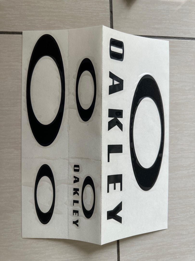 Oakley Sticker, Sports Equipment, Bicycles & Parts, Bicycles on Carousell