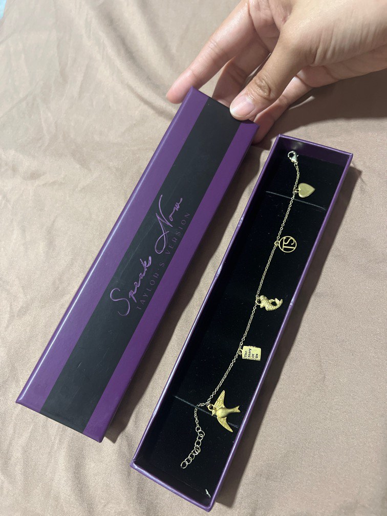 Official Taylor Swift Merch- Speak Now Bracelet, Women's Fashion ...