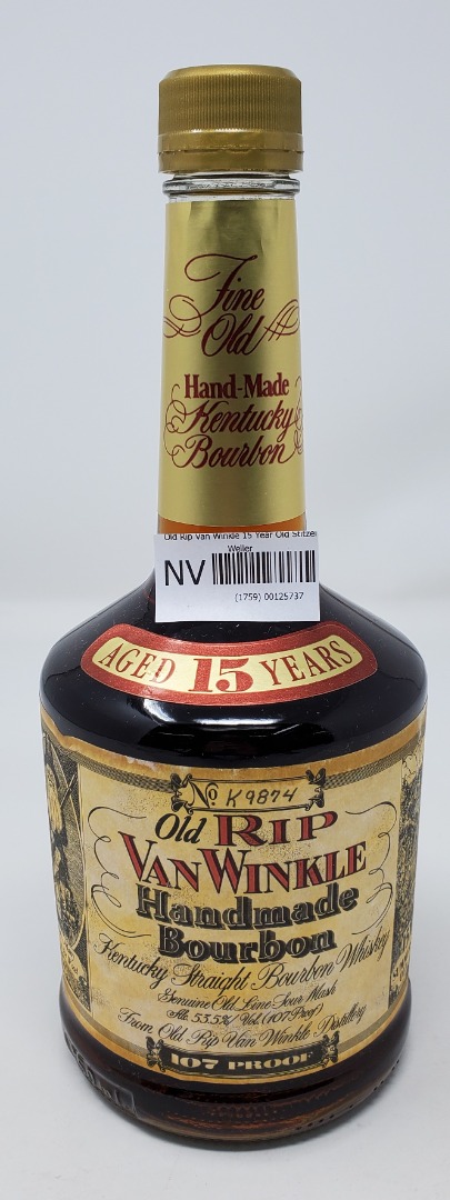 Old Rip Van Winkle 15 Year Old Stitzel Weller, 嘢食 & 嘢飲, 酒精飲料 - Carousell