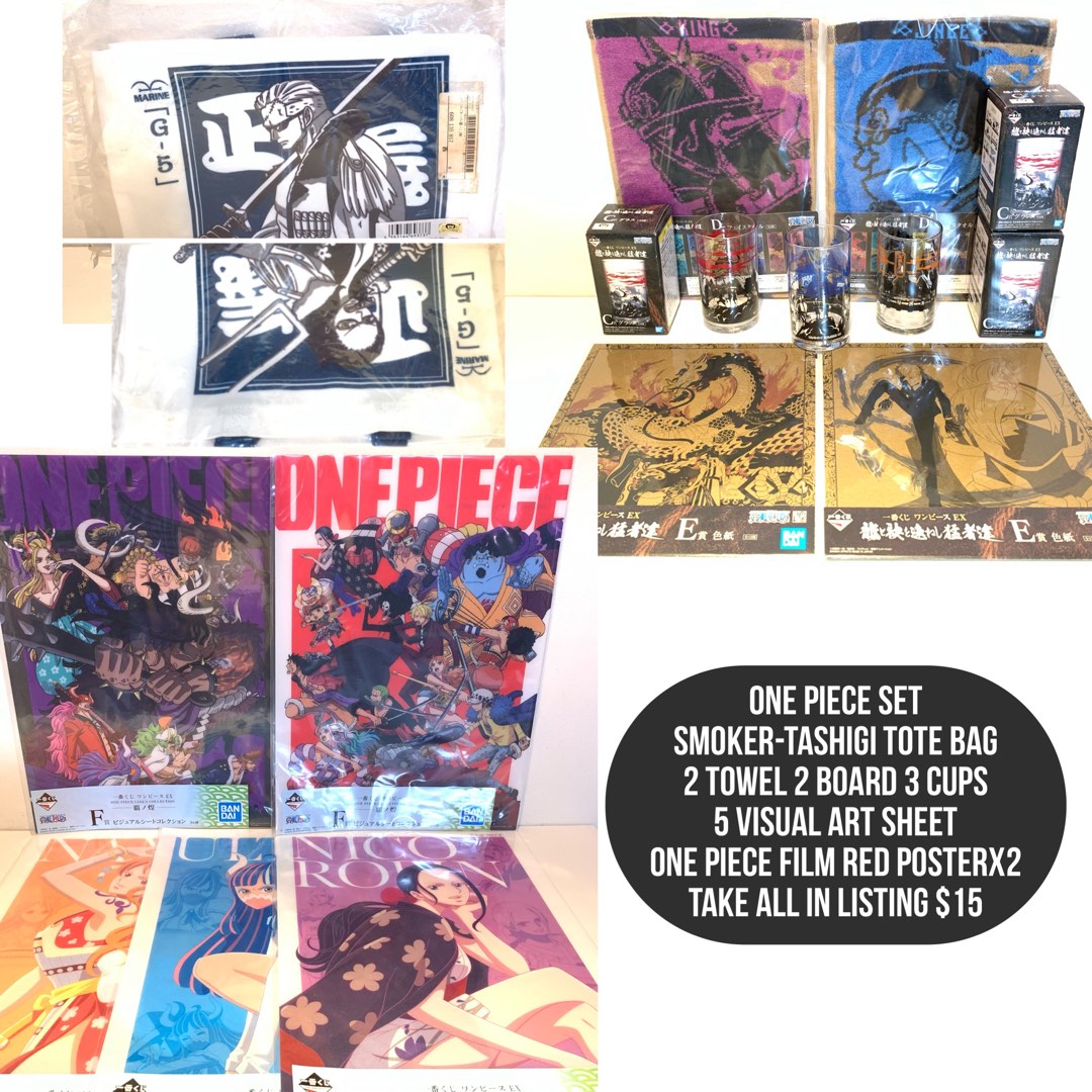 One Piece smoker tashigi Girl's collection Ichiban Kuji Uta luffy ulti ...