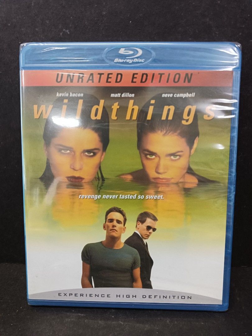 Original Blu Ray Disc Wild Things Kevin Bacon Matt Dillon Neve