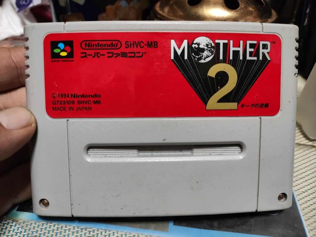 Original Nintendo super Famicom mother 2, Video Gaming, Video Games ...