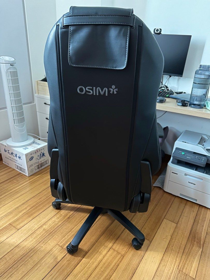 Osim predator gaming massage chair, Furniture & Home Living, Furniture ...