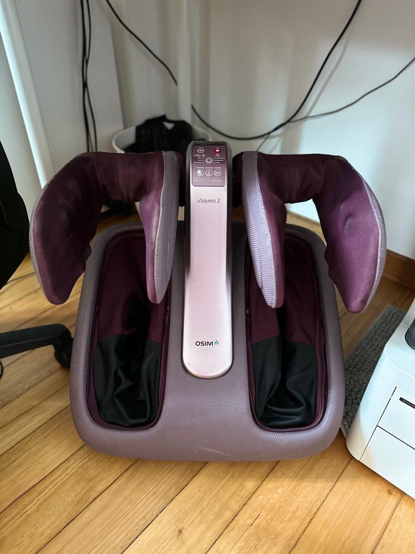 Osim Usqueeze Foot Massager, Health & Nutrition, Massage Devices on ...