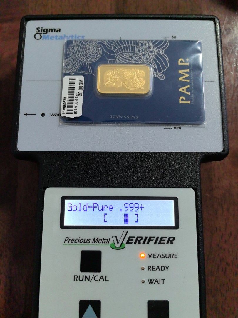Pamp Suisse 20g 999.9 Gold Bar with Cert (1 pc), Men's Fashion, Watches ...