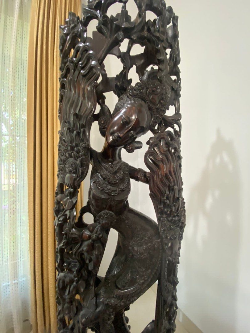 Patung penari Bali, Antik, Furnitur di Carousell