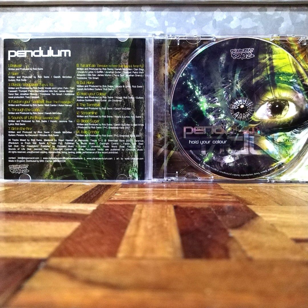 Pendulum Hold Your Colour