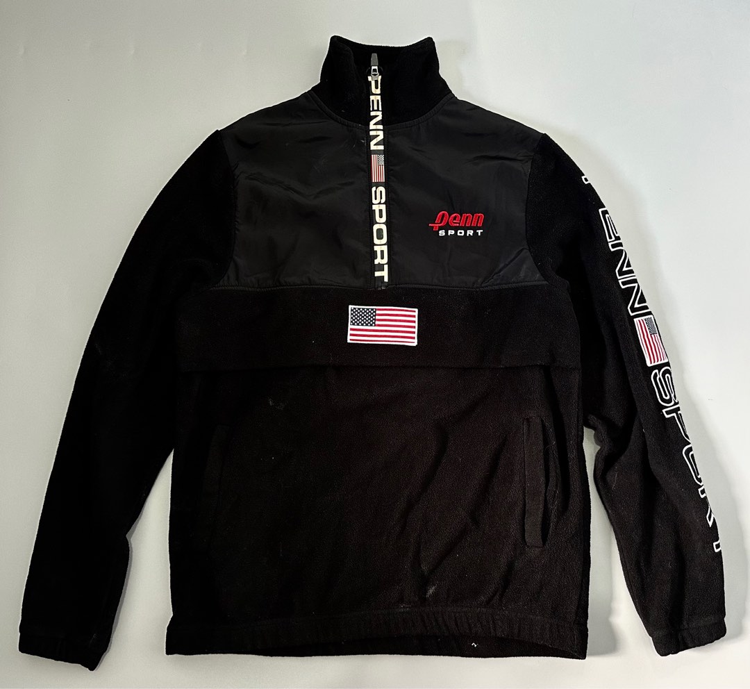 PENN SPORT Quarter Zip Jacket, Men's Fashion, Coats, Jackets and ...