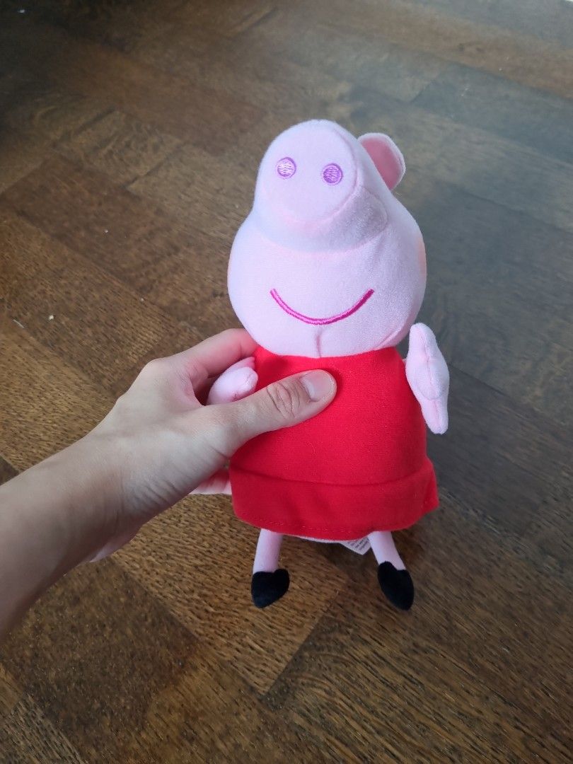 Peppa pig soft toy, Hobbies & Toys, Toys & Games on Carousell