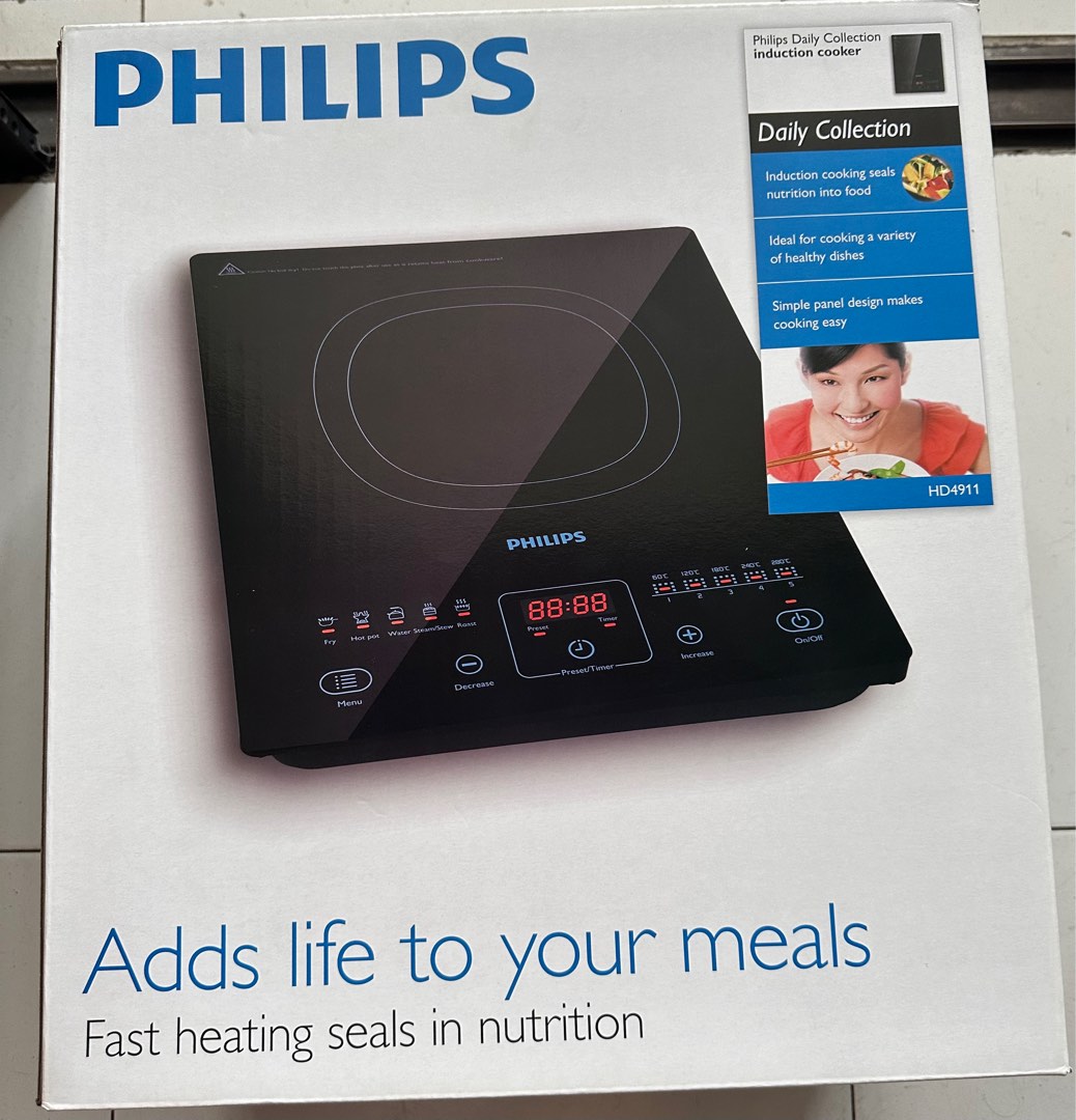 Philips Induction Cooker, TV & Home Appliances, Kitchen Appliances ...
