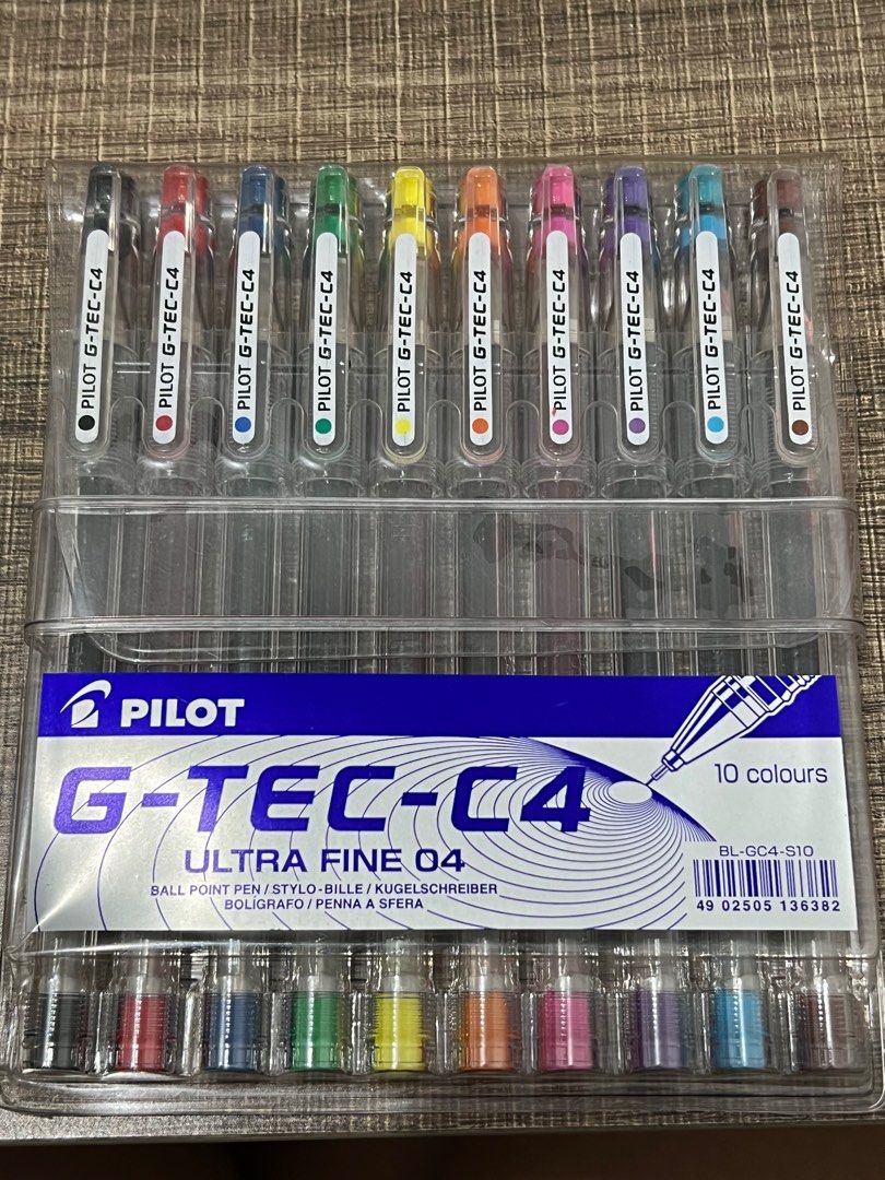 Pilot Gtec C4 Set, Hobbies & Toys, Stationary & Craft, Craft Supplies & Tools on Carousell