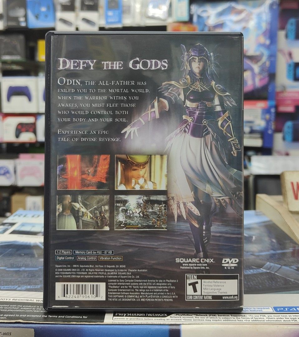 Playstation 2 Valkyrie Profile 2 Silmeria, Video Gaming, Video Games ...
