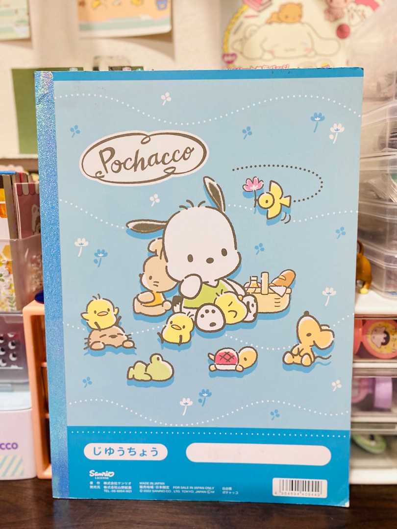 pochacco big notebook, Hobbies & Toys, Stationary & Craft, Stationery ...