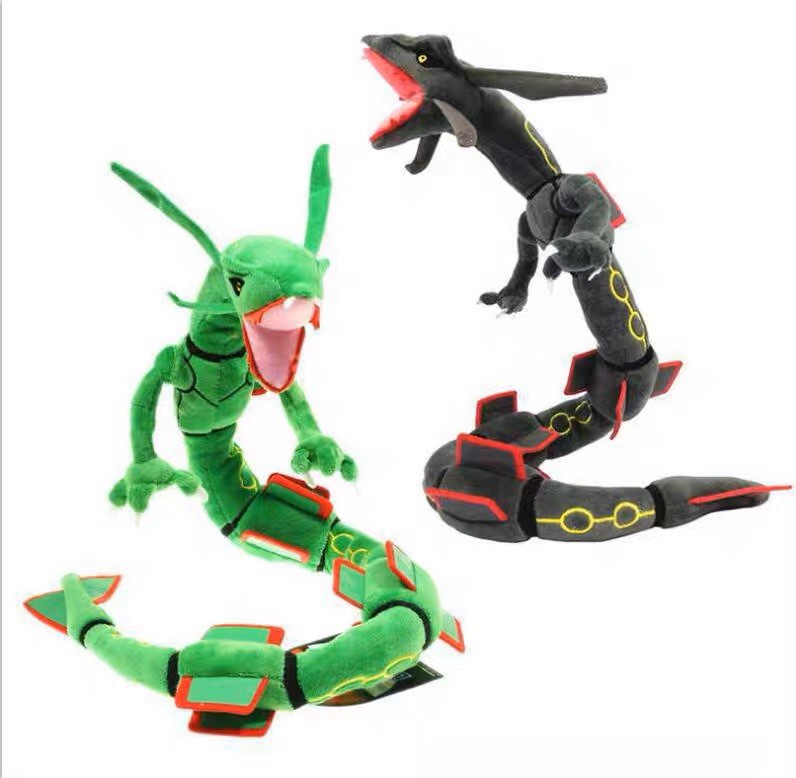 Pokémon 75CM Rayquaza shiny rayquaza plushy soft toy, Hobbies & Toys ...