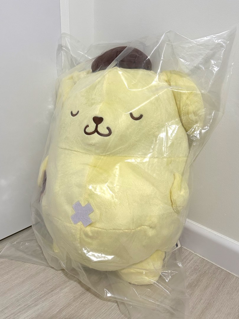 Pompompurin Sleeping Plushie 60cm (H), Hobbies & Toys, Toys & Games on ...