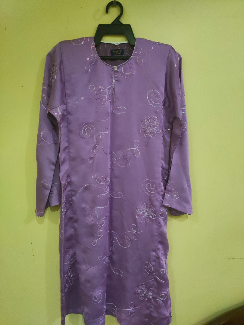 Prelove baju kurung, Women's Fashion, Dresses & Sets, Traditional ...