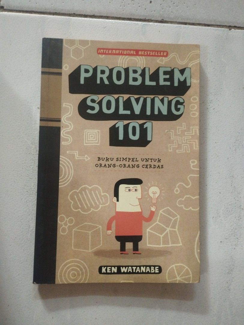 Problem solving 101 Ken Watanabe, Buku & Alat Tulis, Buku di Carousell