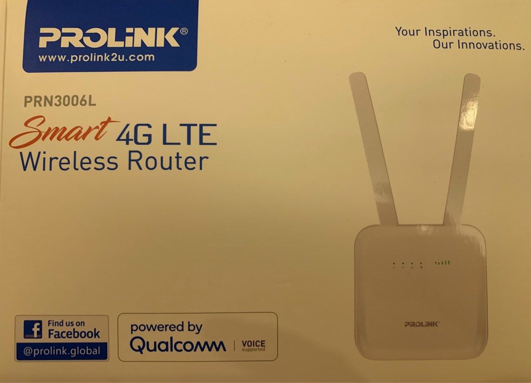 ProLink PRN3006L Smart 4G LTE Wireless Router, Computers & Tech, Parts ...