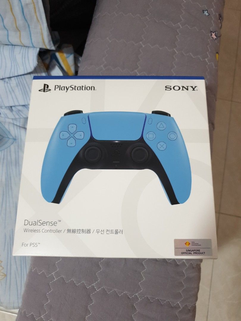 PS5 Dualsense Controller blue/ local warranty/ brand new seal, Video ...